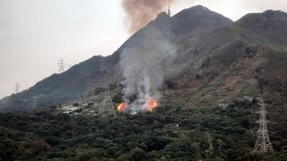Tuen Mun fire burning for four hours