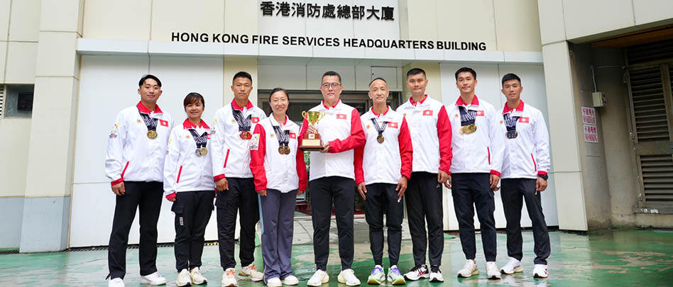 HK wins big at 'Firefighter Olympics'