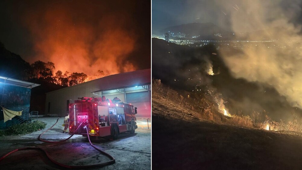 No injuries reported in Heung Yuen Wai fire