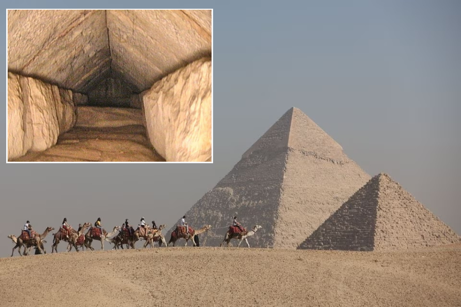 Scientists discover hidden corridor in Great Pyramid of Giza