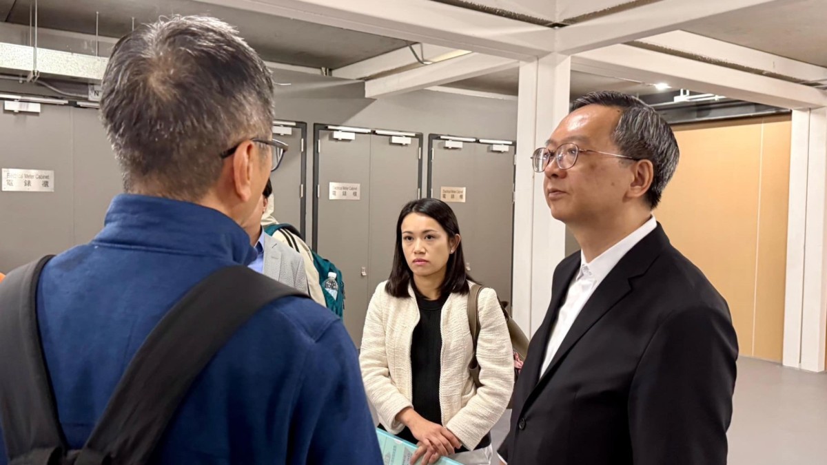 Officials show fire-hit residents transitional housing options