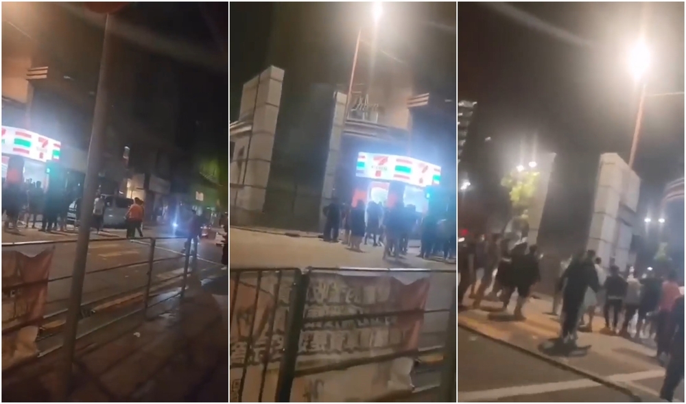 Clash between HK gangs sees seven arrested