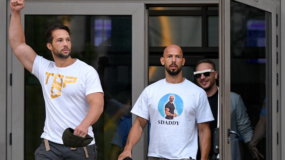 Andrew Tate placed under house arrest as new human trafficking ...