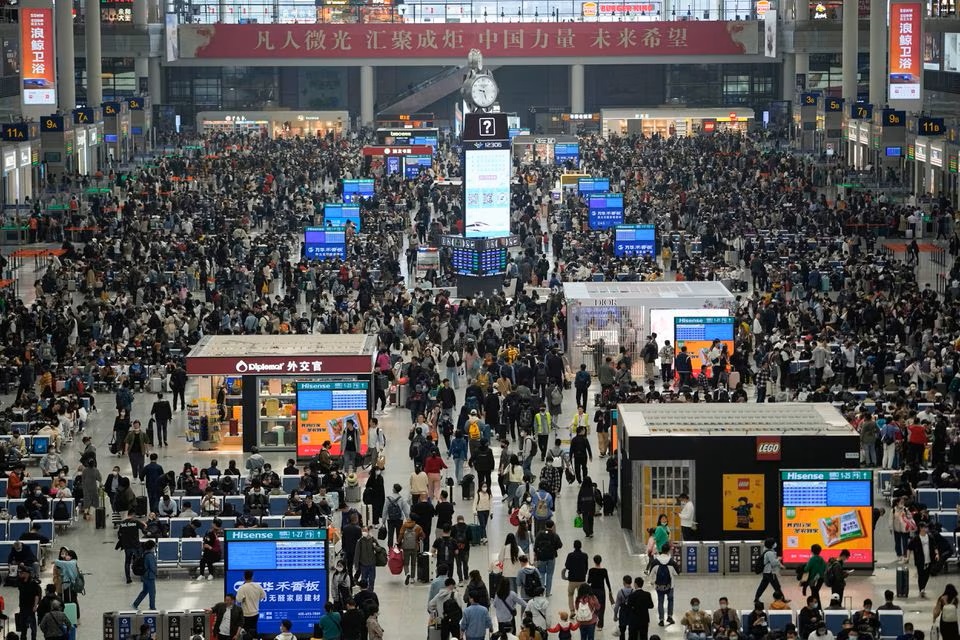 May Day Madness: China braces for most rail trips on single day in ...