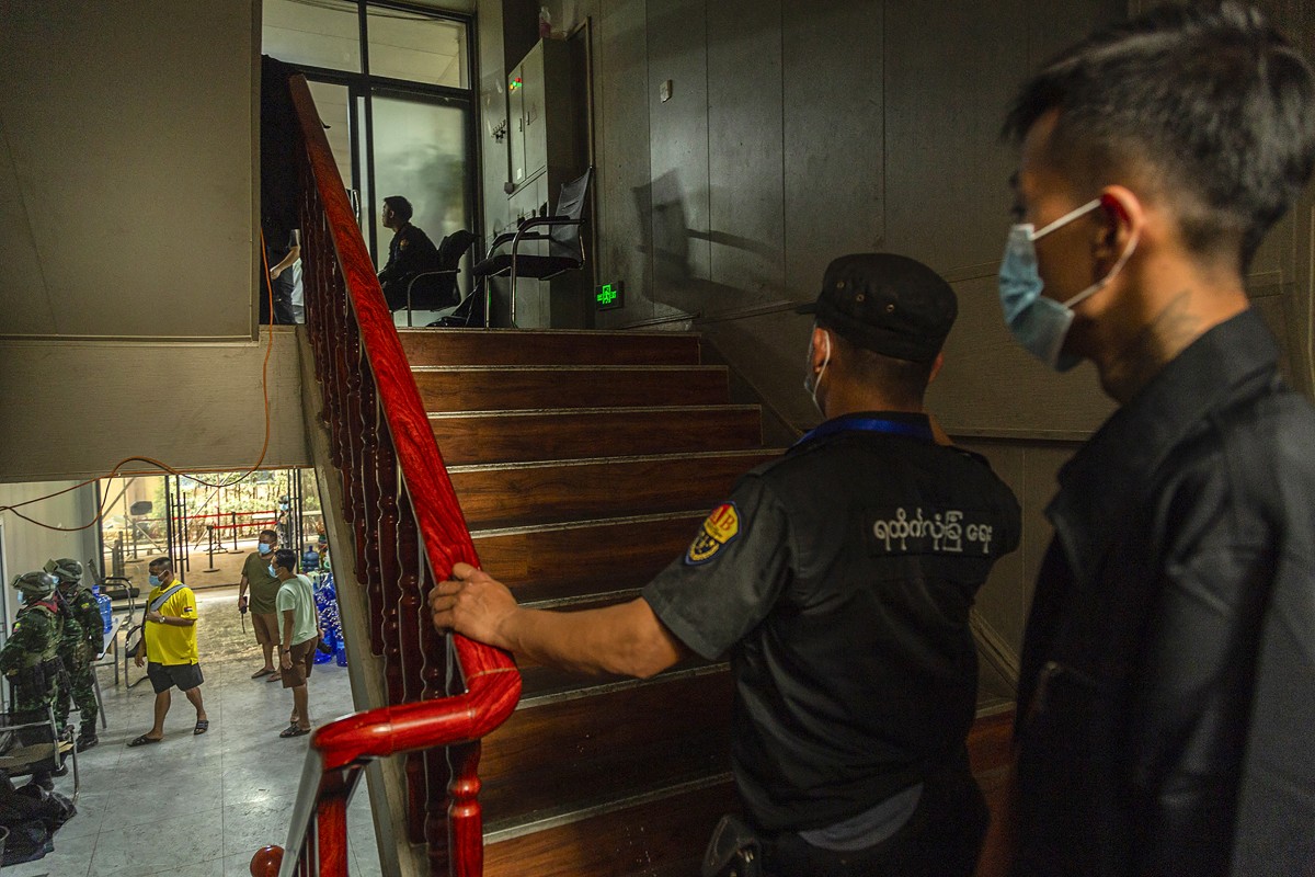 Myanmar junta says raided online scam centre, arrested over 300