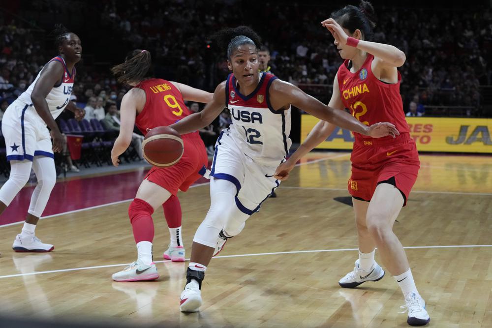 Women's Basketball: Wilson, Gray lead US to 77-63 win over China in ...