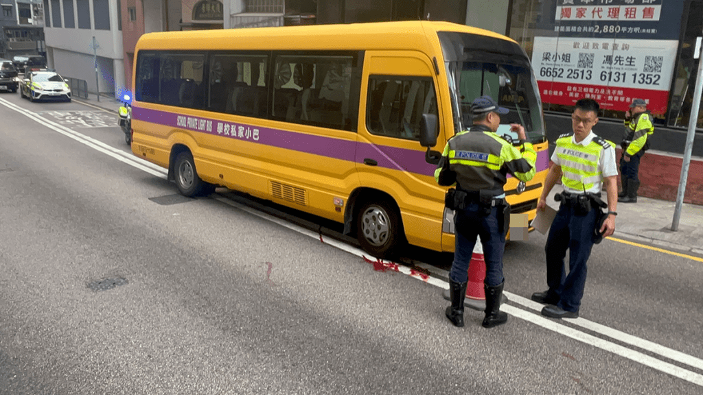 Elderly man dies after Sai Wan school bus crash; driver arrested