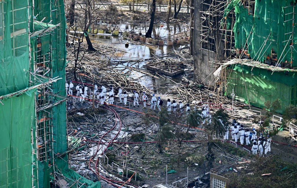 Police to receive psychological support after Tai Po fire search