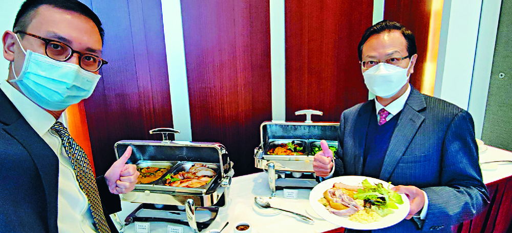 Cheung brings feast to the Legco table