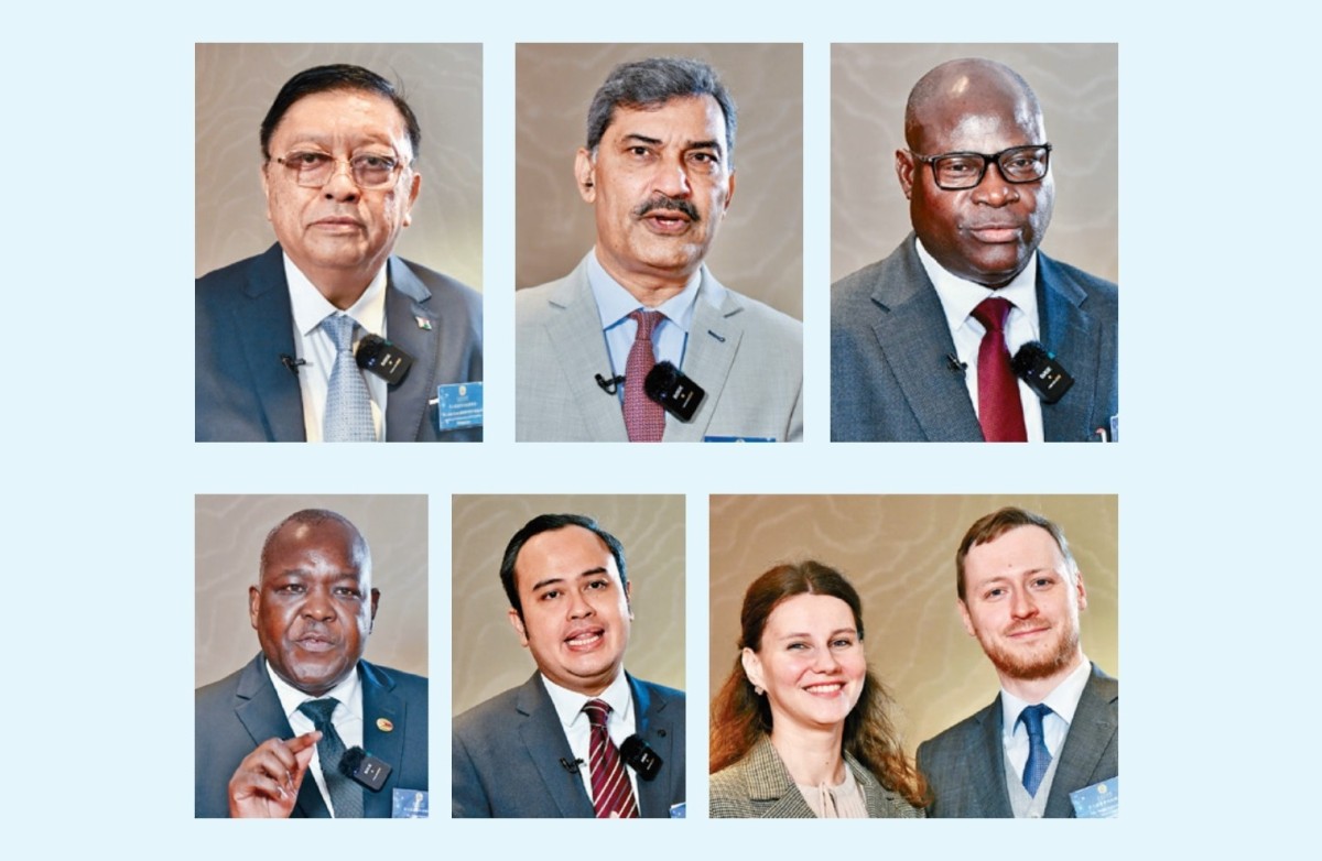 Diplomats share their national symbols and vision to help youngsters ...