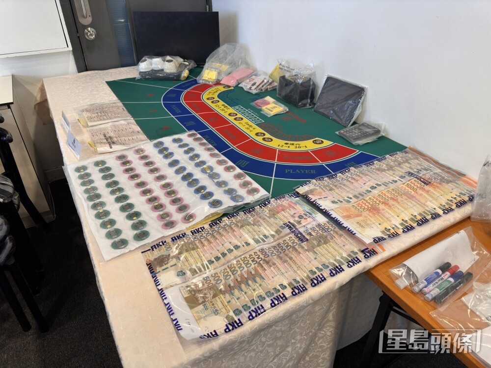 Police arrest 119 in anti-triad operation on Hong Kong Island