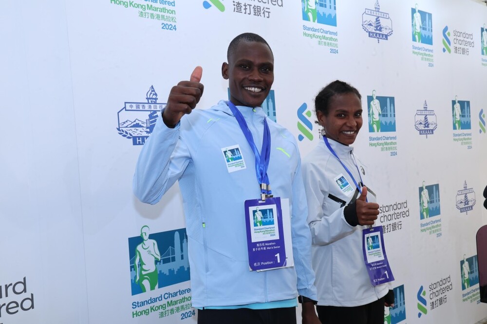 Kenyan and Ethiopian runners champ full marathon races