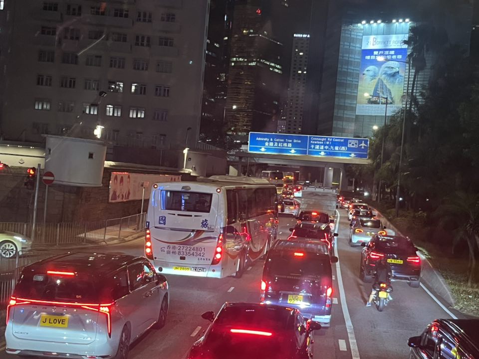 HK grapples with severe traffic jams as Golden Week draws massive crowds