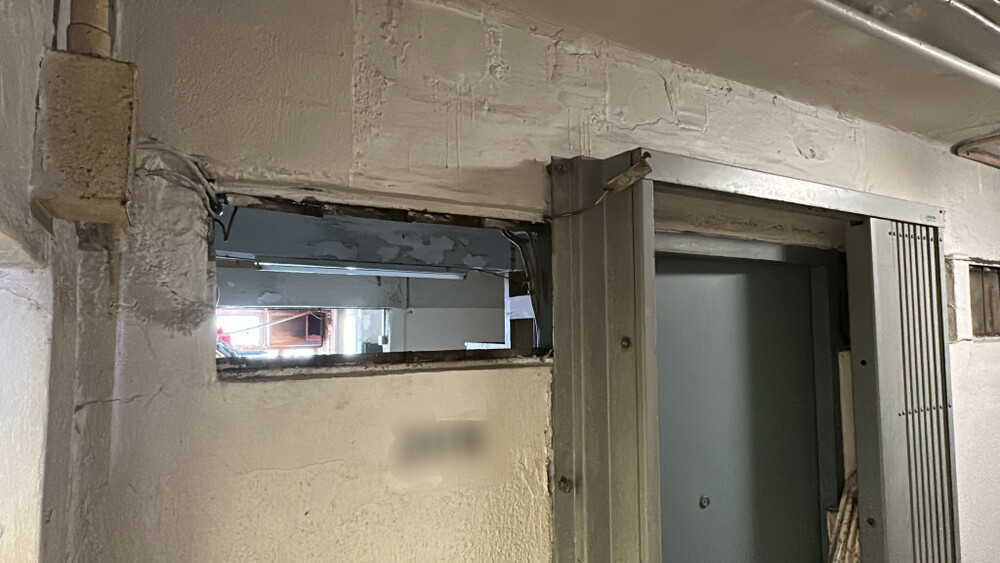 Man hospitalized after passing out in air vent when crawling back home