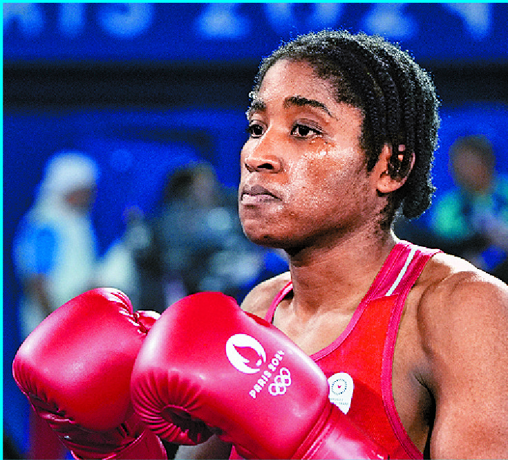 Refugee boxer Ngamba gears up for pro debut after Olympic success