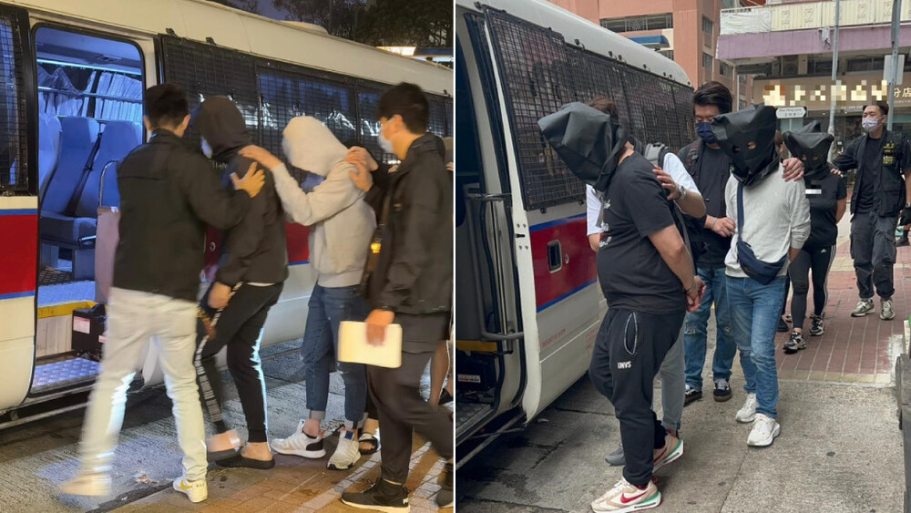 Thirty-seven arrested in anti-triad operations, including three linked ...