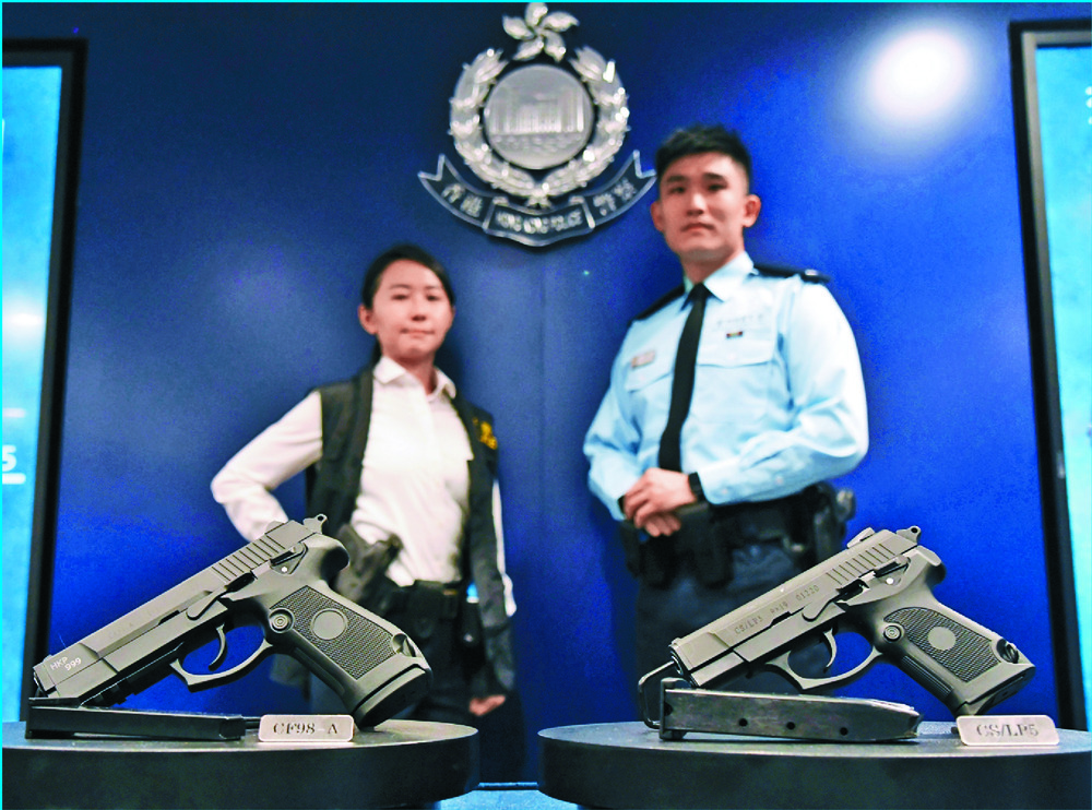 Cops to drop US revolvers for Chinese-made pistols