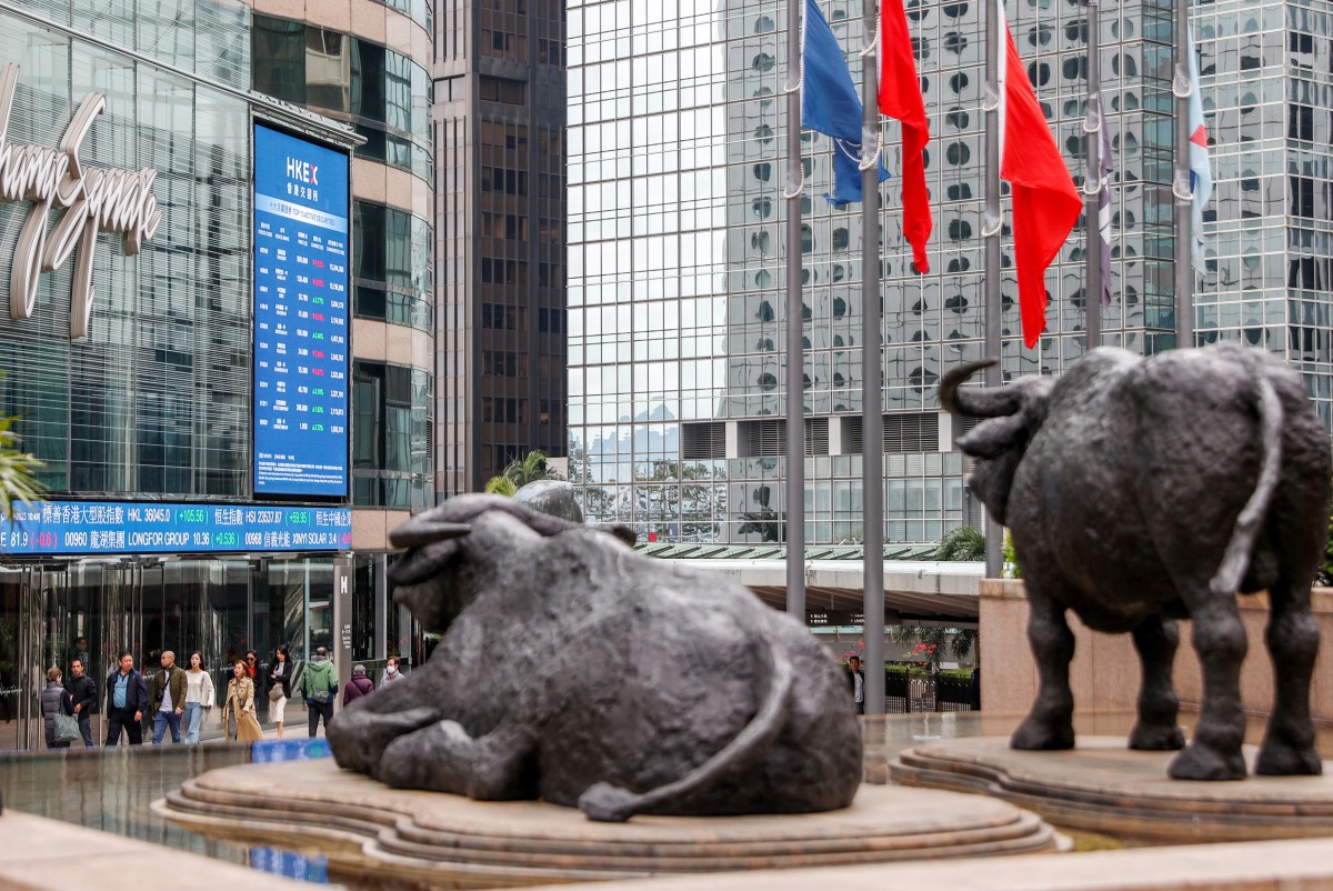 Hong Kong shares close higher, led by tech gains