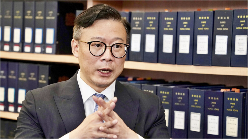 Deputy justice minister Horace Cheung catches Covid