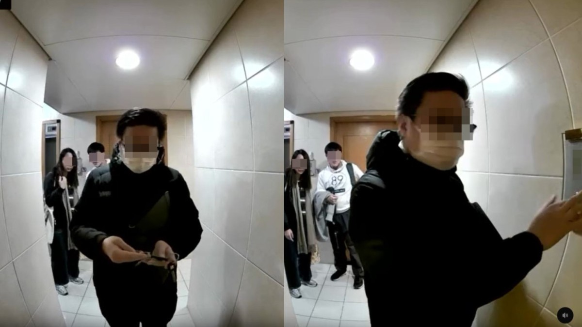 Sleeping tenant wakes to property agent attempting to unlock the door