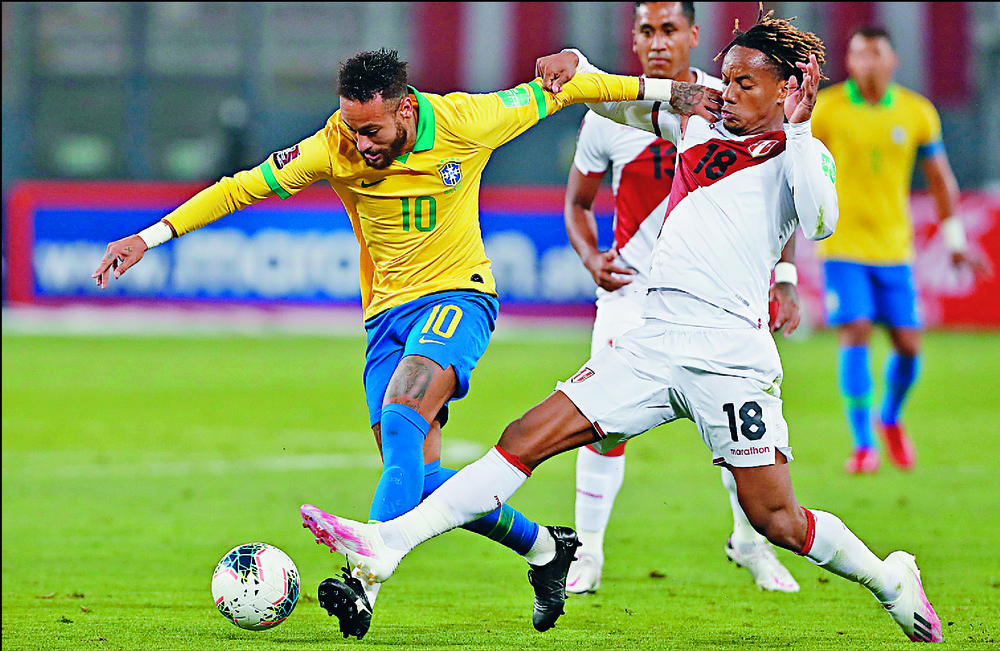Neymar climbs to No 2 on Brazil's scoring table