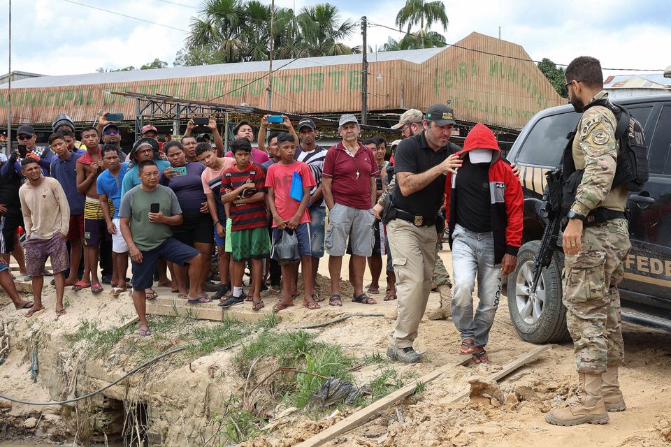 Brazil police find remains in search for UK journalist, suspect confesses