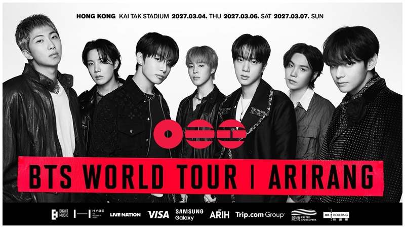 BTS to perform at Kai Tak Stadium for Hong Kong stop of ‘ARIRANG’ world ...