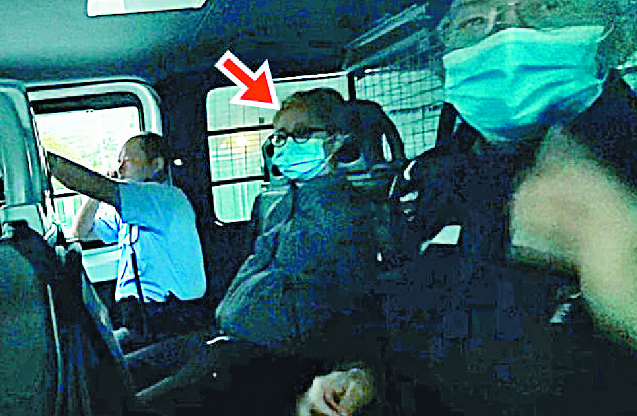 Thief suspect sure knows how to pick his spot