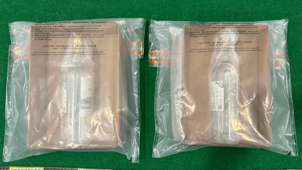 HK man arrested at airport for carrying HK$800,000 liquid meth ...