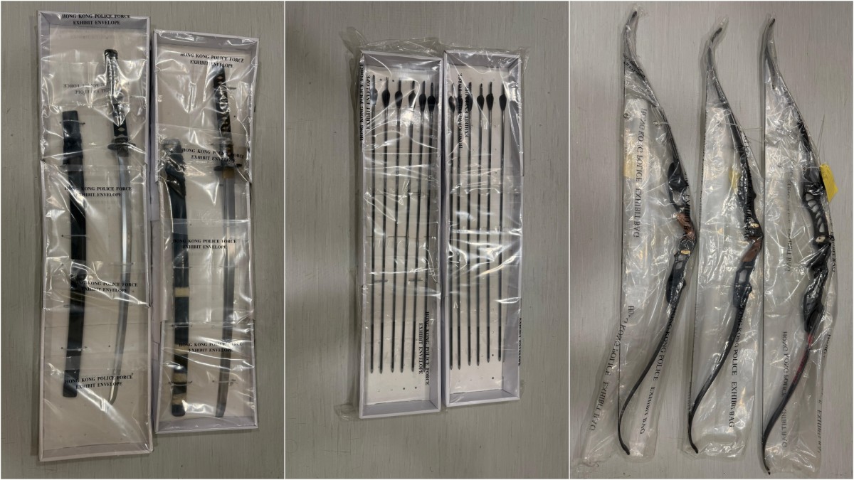 National security police arrest one and seize weapons in Kowloon raid ...