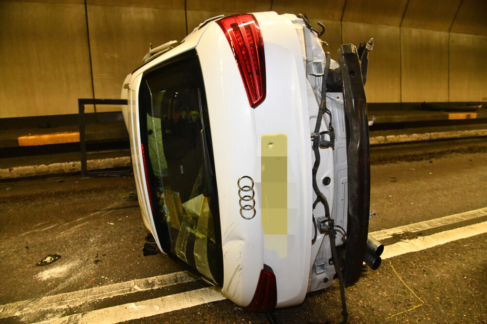 Actor Jimmy Wong among four injured as Audi crashes into two taxis in ...