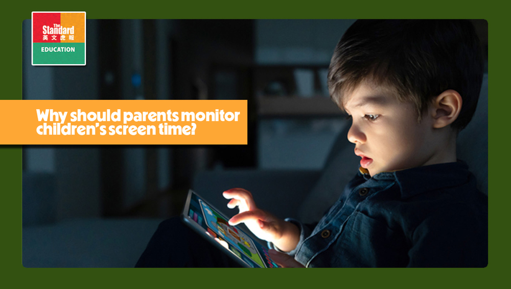 Why should parents monitor children's screen time?