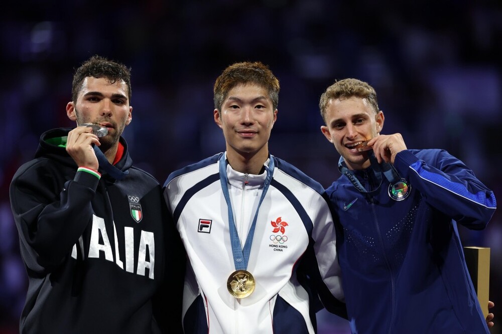 (Paris 2024) Italy files formal protest after Edgar Cheung wins ...