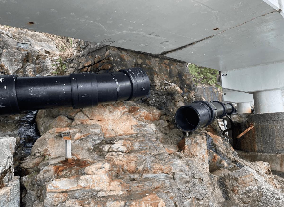 Typhoon Ragasa causes severe sewage pipe damage in Southern District ...