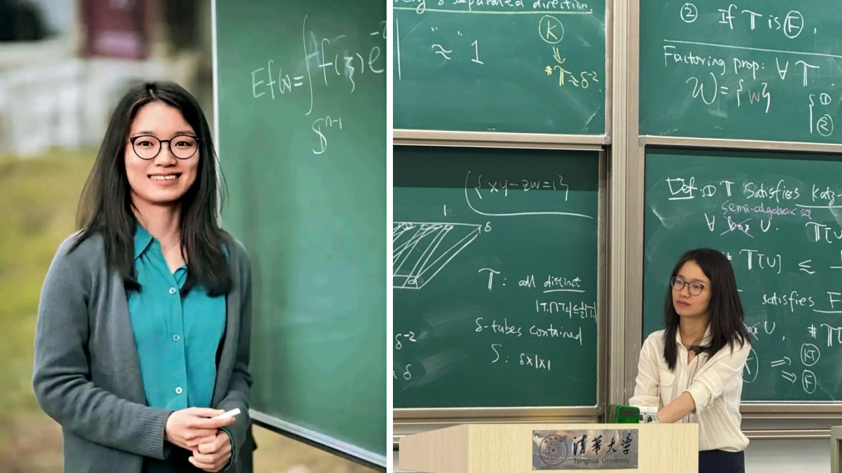 Solving the missing piece: Chinese maths genius Wang Hong emerges as ...