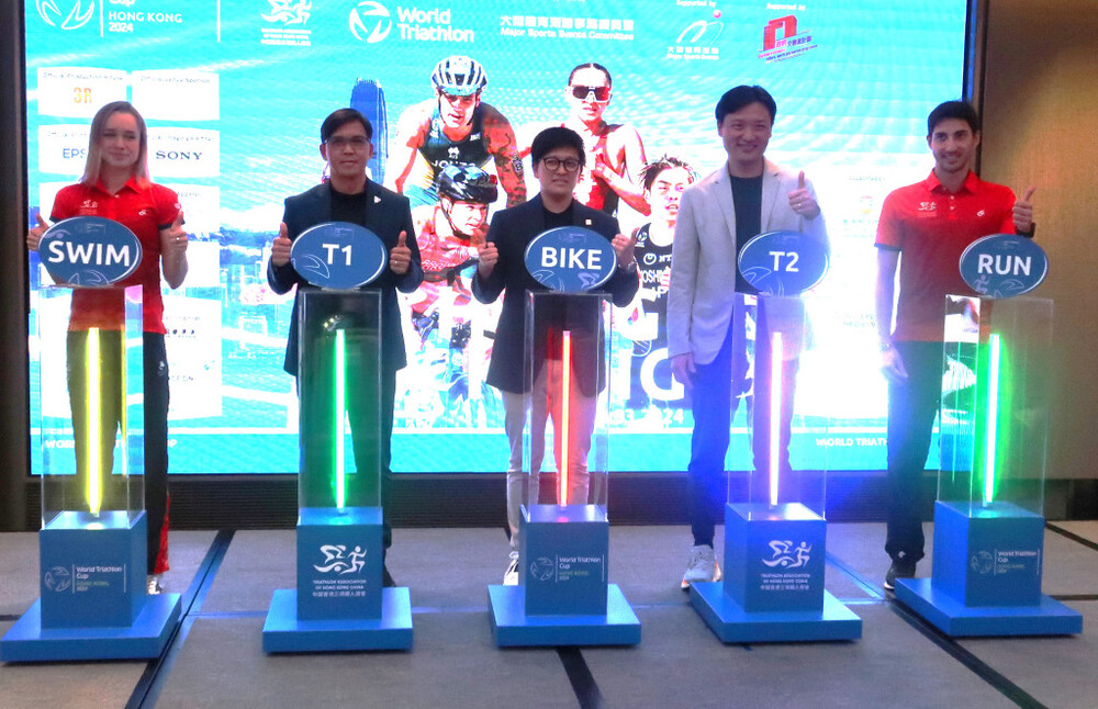 Hong Kong sends five athletes to compete in 2024 World Triathlon Cup ...