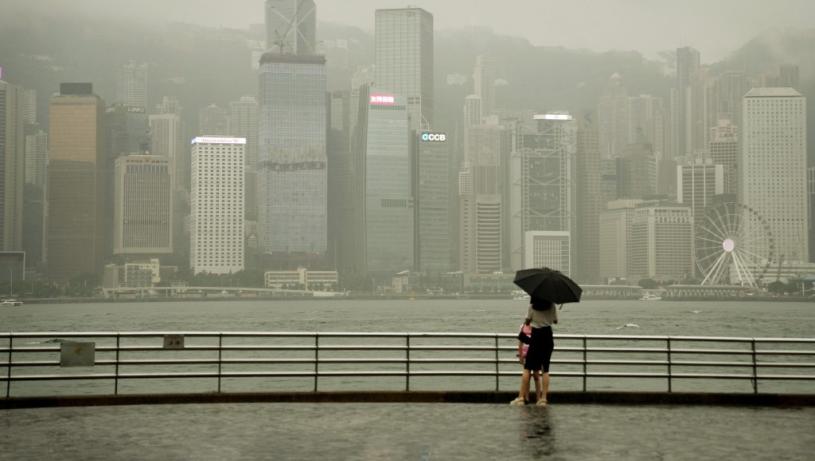 Amber Rainstorm Warning Signal has been issued