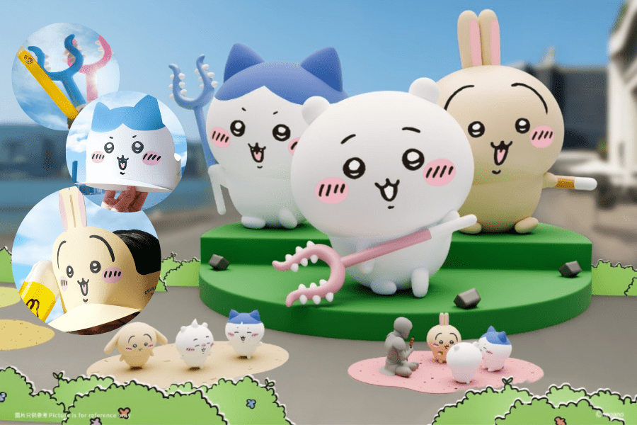 Thrills for 'CHIIKAWA DAYS': Fans line up for free party sets in excited haze