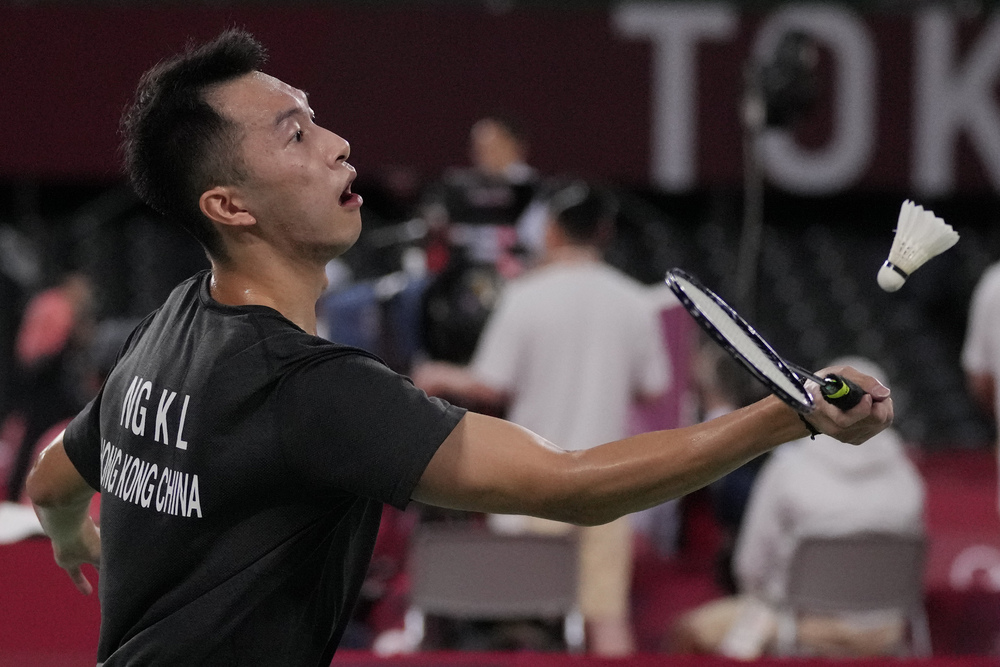 Angus Ng explains his black outfit in Tokyo Games