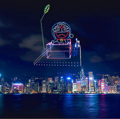 Doraemon drone show set for launch