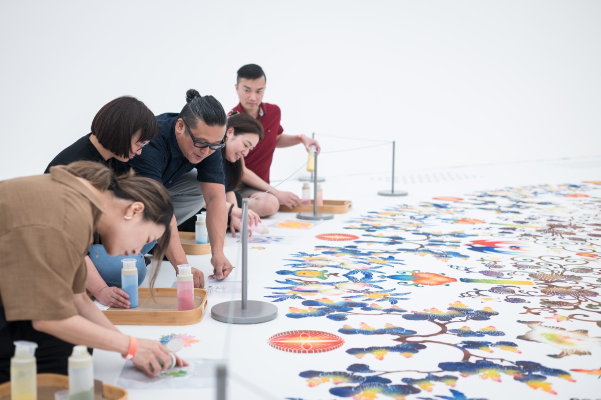 Step into the canvas: Tai Kwun's new exhibit turns visitors into artists