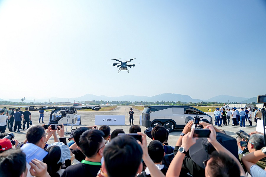 XPeng secures 1.26b-yuan loan to build flying car factory
