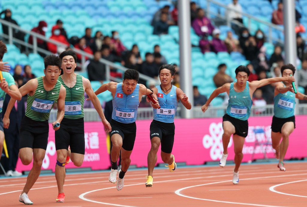 HK men’s and women’s 4x100m squads eliminated in heats at National Games