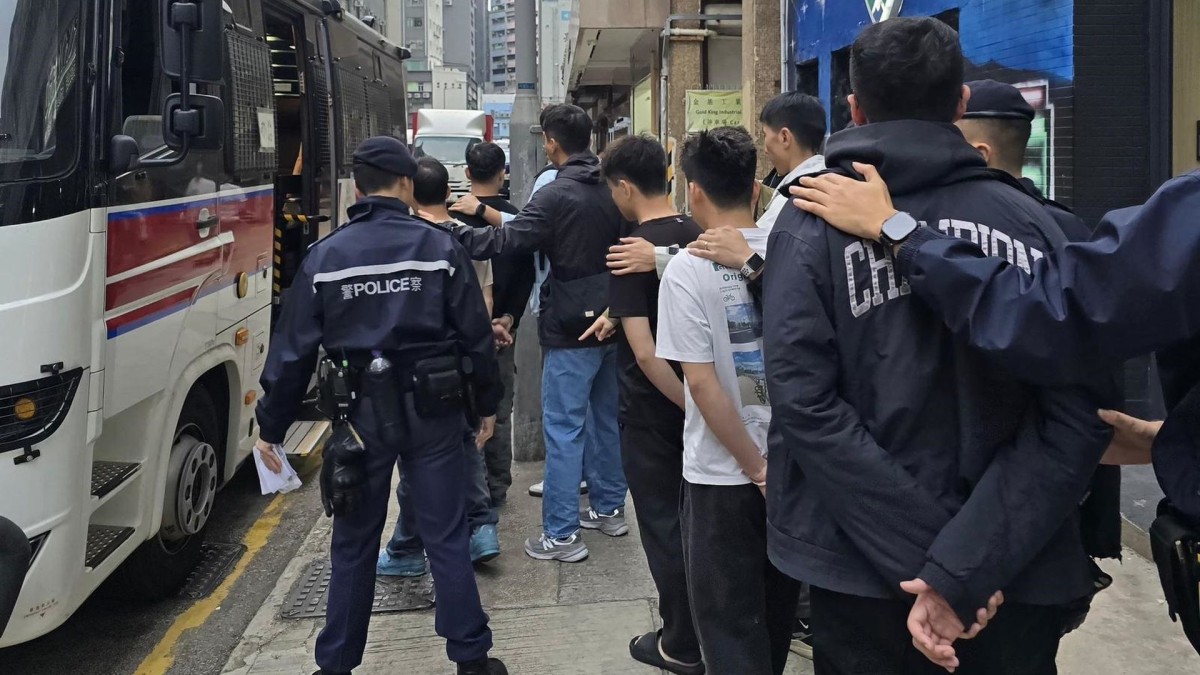 Police and immD raid nets 35 in anti-vice and illegal worker crackdown