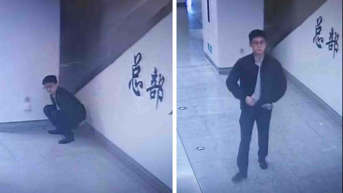 Viral video of man defecating in Nanning metro creates bizarre photo ...