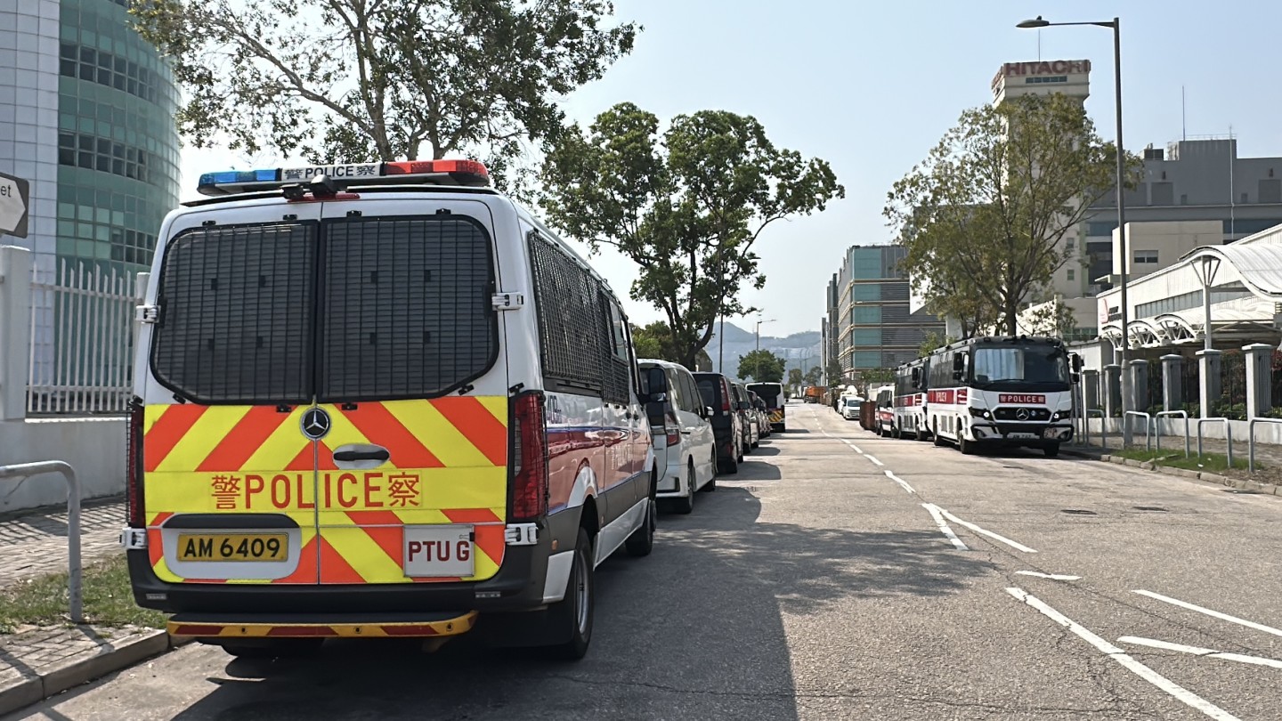 Former Apple Daily building cordoned off as three related companies ...