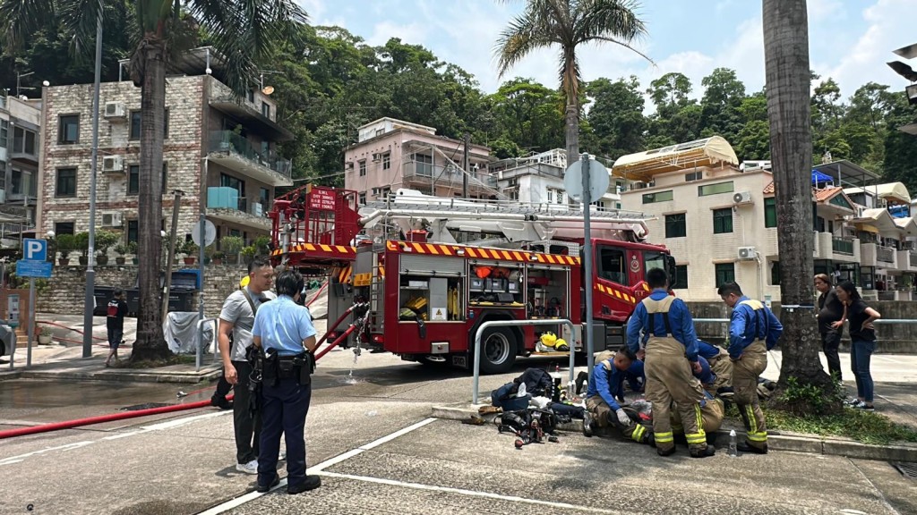 Domestic helper taken to hospital after village house fire in Tai Po ...