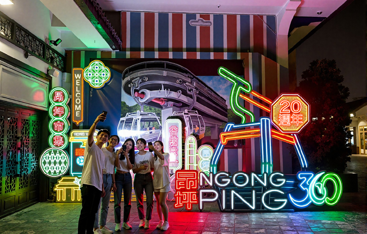 Light up your summer night on Ngong Ping 360 celebrating 20 years