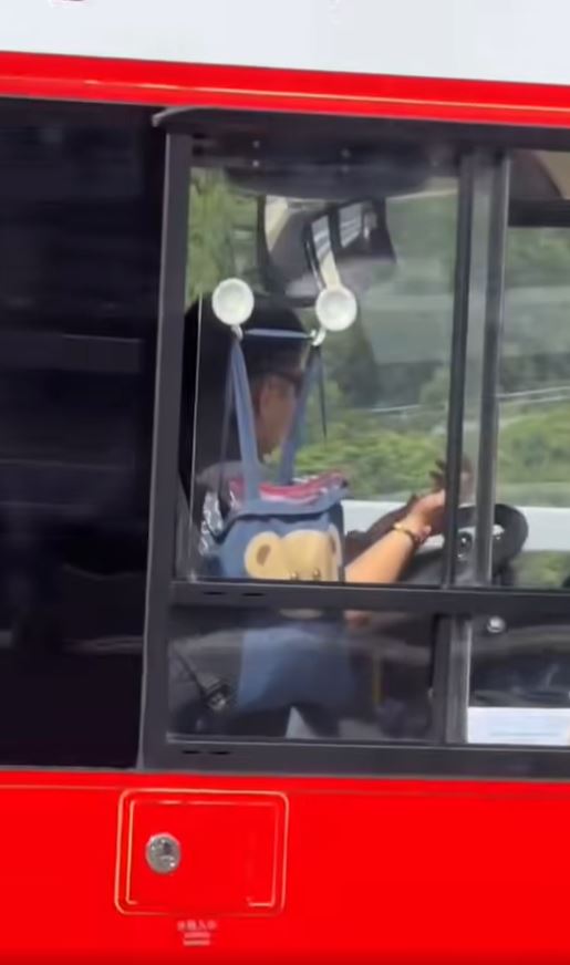 KMB driver suspended after viral clip shows 'hands-free' driving