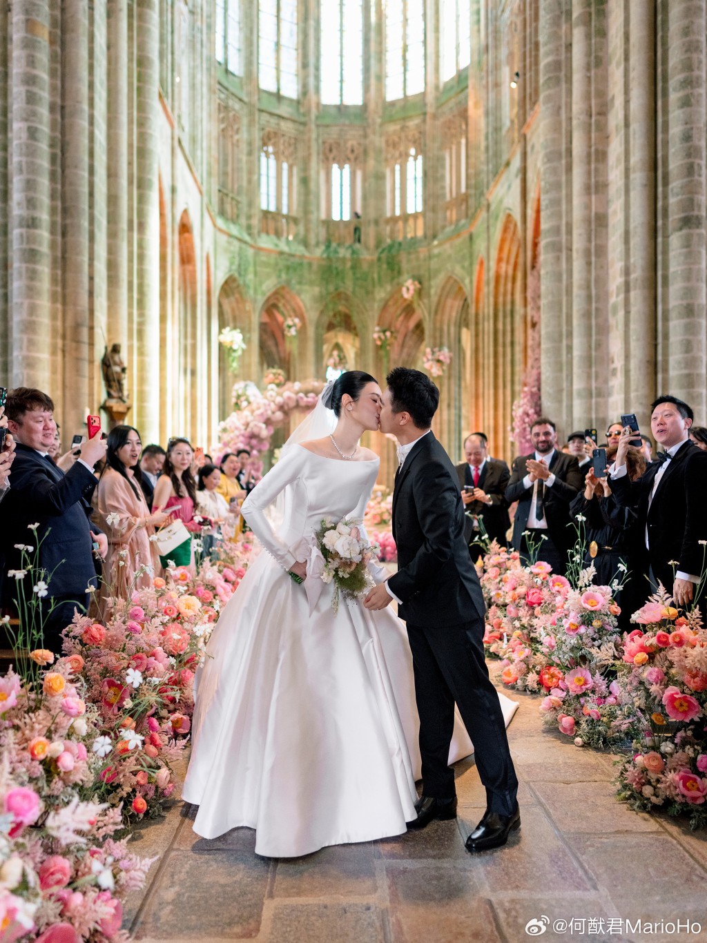 Mario Ho and Ming Xi hold fairytale castle wedding in France seven ...